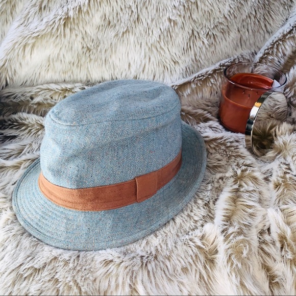 Grace | Accessories | Grace Slate Bluetan Fedora Hat | Poshmark